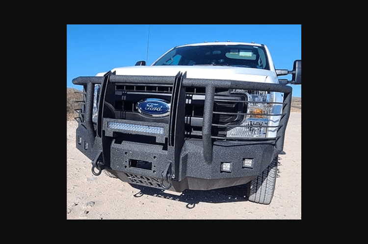 Iron Bull Doomsday Grille Guard Add-On | Front Bumper Defense Like No ...
