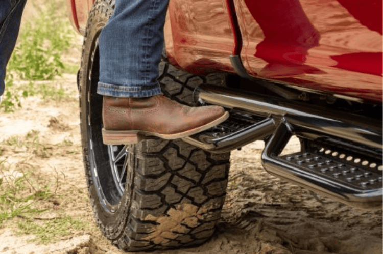 Premium Ranch Hand running steps built for Ford F250/F350. Click to ...