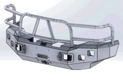 Ford Excursion Front Bumper Replacement | BumperOnly.com