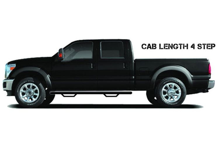 N-Fab 315417722 2017-2025 Ford F250/F350 Super Duty Nerf Step RS Syste ...